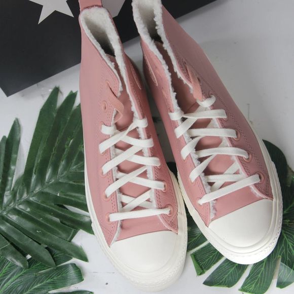 Converse | Shoes | New Converse High Top Leather Platform Chunky ...